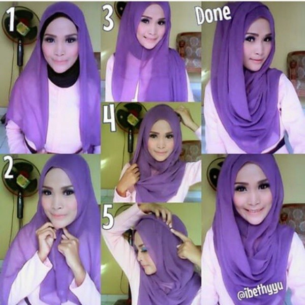 Modern Hijab Styles Step by Step Tutorials 2020 | FashionGlint